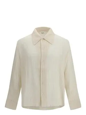 Séfr Ignacio Textured Shirt - Nude