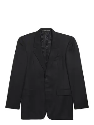 Balenciaga Button-up Jacket - Black