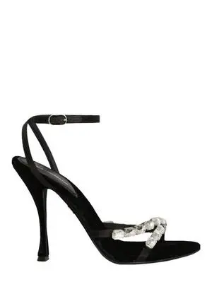 DOLCE & GABBANA Dolce & Gabbana Embellished Stiletto Sandals