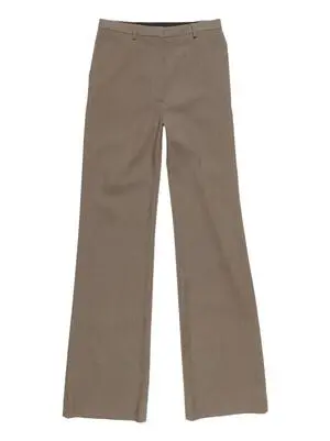 Acne Studios Tailored Button Trousers - Brown