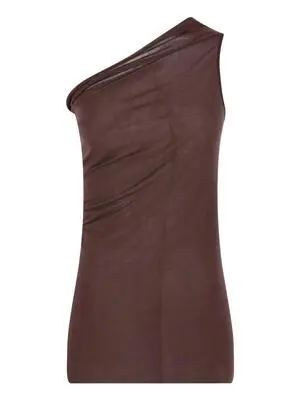 Rick Owens Rick Owens Athena Asymmetric Sleeveless Top No
