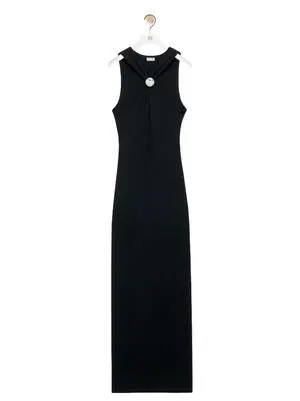 Loewe Anagram Pebble Dress - Black