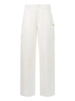 Marni Straight-leg Cargo Pants - White