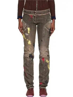 KIKO KOSTADINOV KIKO KOSTADINOV Straight-Leg Jeans