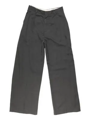 Acne Studios Tailored Herringbone Trousers - Grey
