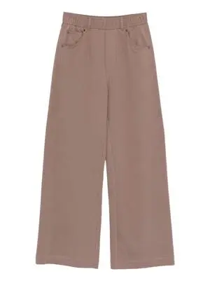 Brunello Cucinelli Wide-leg Trousers - Brown