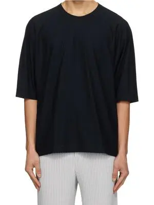 Issey Miyake Basic T-shirt - Black