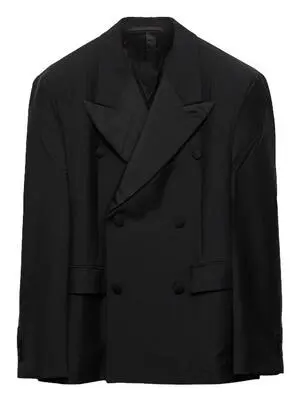 Prada Double-breasted Blazer - Black