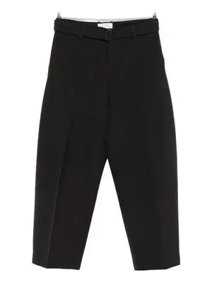 Studio Nicholson Belted Trousers - Black