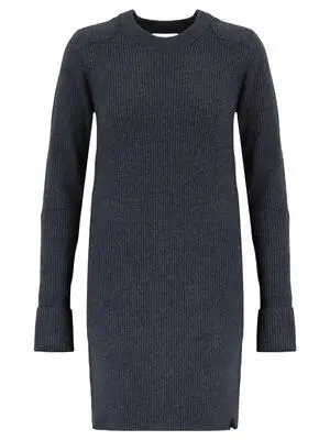 Isabel Marant Étoile Long-sleeved Ribbed Dress - Grey