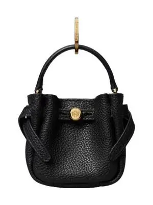 Tory Burch Romy Bucket Bag Charm - Black