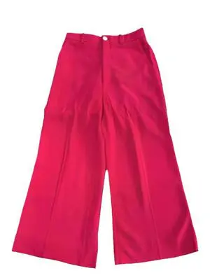 Gucci Belt-loop Tailored Wide-leg Pants - Red