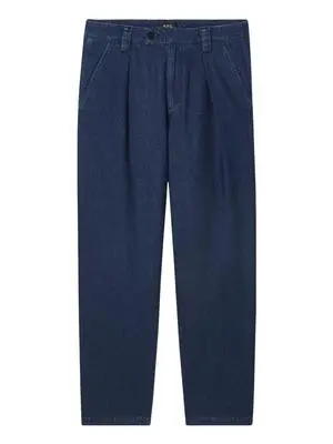 A.p.c. Renato Pleated Jeans - Blue