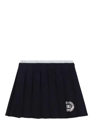 DOLCE & GABBANA Dolce & Gabbana Pleated Mini Skirt
