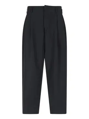 Comme Des Garçons Belt Loop Casual Pants - Black