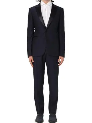 Emporio Armani Single-breasted Suit - Blue