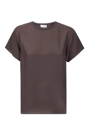 P.a.r.o.s.h Short Sleeve T-shirt - Brown