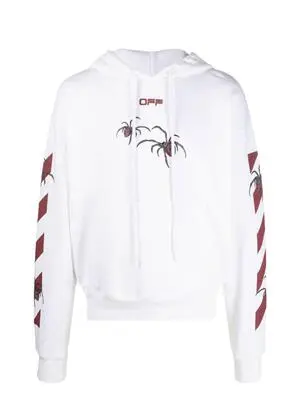 Off-White Spider Arrows Hoodie - White