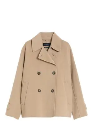 Max Mara Double-breasted Coat - Camel