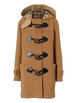 Burberry Wool-blended Coat - Camel