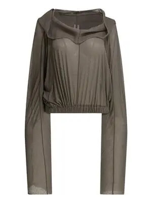 Rick Owens Hooded T-shirt - Grey