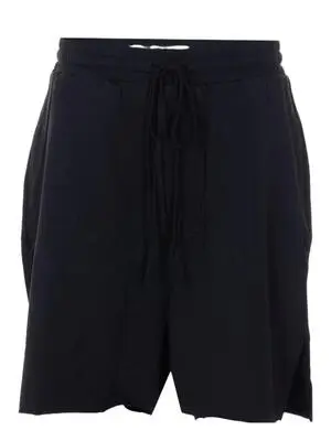THOM KROM Drawstring Shorts - Black
