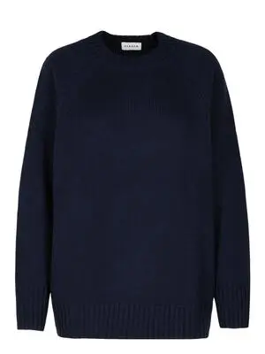 P.a.r.o.s.h Ribbed Long-sleeved Sweater - Black