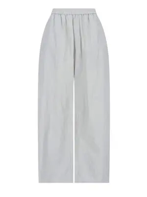 MAISON MARGIELA Elasticated Waist Wide-leg Trousers - Gray