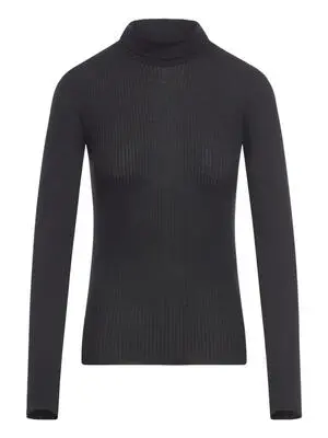 Sportmax Turtleneck Long-sleeved Jumper - Black