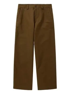 1989 STUDIO Wide-leg Cotton Pants - Olive