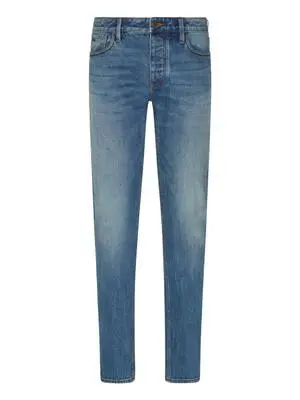 Emporio Armani Belt Loop Jeans - Blue