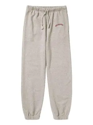 1989 STUDIO Embroidered Drawstring Pants - Mixed Gray