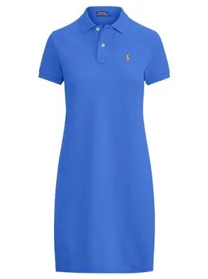 Polo Ralph Lauren Short Sleeve Polo Dress - Blue
