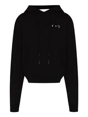 Off-White Caravaggio Print Hoodie - Black