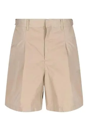 ENTIRE STUDIOS Belt Loops Shorts - Ecru