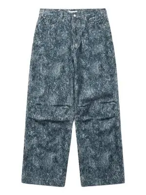1989 STUDIO Acid Wash Wide-leg Jeans - Light Blue