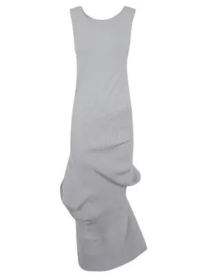 Issey Miyake Sleeveless Maxi Dress - Gray