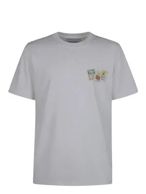 Casablanca Terrain Dorange Organic-cotton T-shirt - Gray