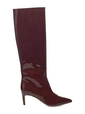 Paris Texas Pointed Toe Knee-high Stiletto Boots - Brown