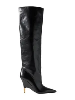 KHAITE Khaite Bella Thigh-High Boots