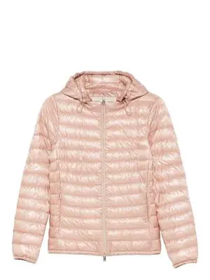 Herno Herno Angela Puffer Jacket With Detachable Hood Nude