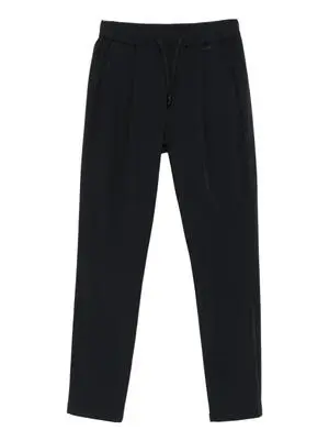 Herno Pleated Drawstring Trousers - Black