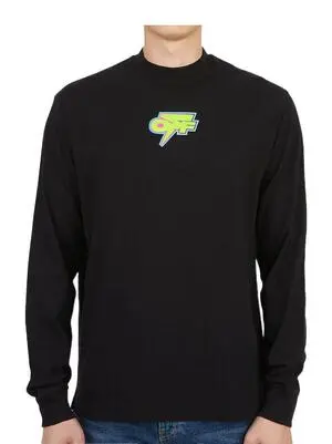 Off-White Thunder Skate Long-sleeve T-shirt - Black