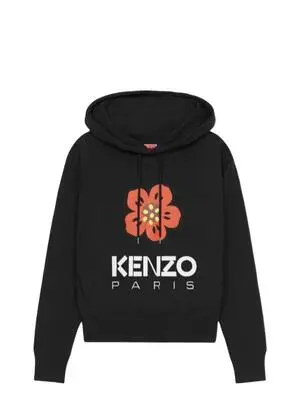 Kenzo Boke Flower Hoodie - Black