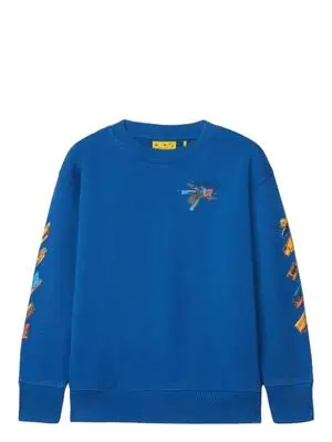 Off-White Graphic Arrow Sweatshirt - Blue