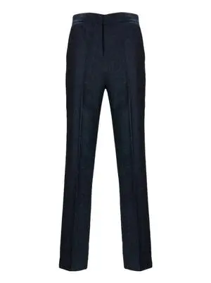 Theory Slim Fit Straight Leg Pants - Black