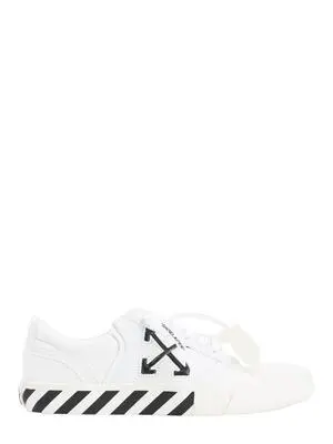 Off-White Arrow Motif Lace-up Sneakers - White