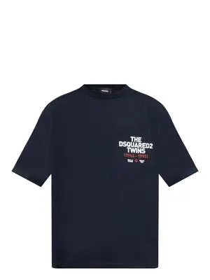 DSQUARED2 Dsquared2 Logo Printed T-Shirt