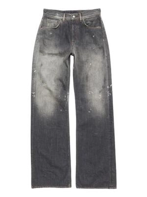 Acne Studios Loose Fit Jeans - Black