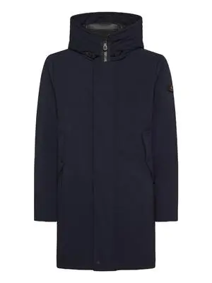 Peuterey Three-layer Sturdy Fabric Parka - Graphite Blue